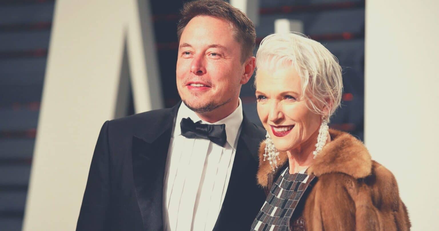 Elon Musk's Mother Reveals She "Sleeps in Garage" While Visits Son