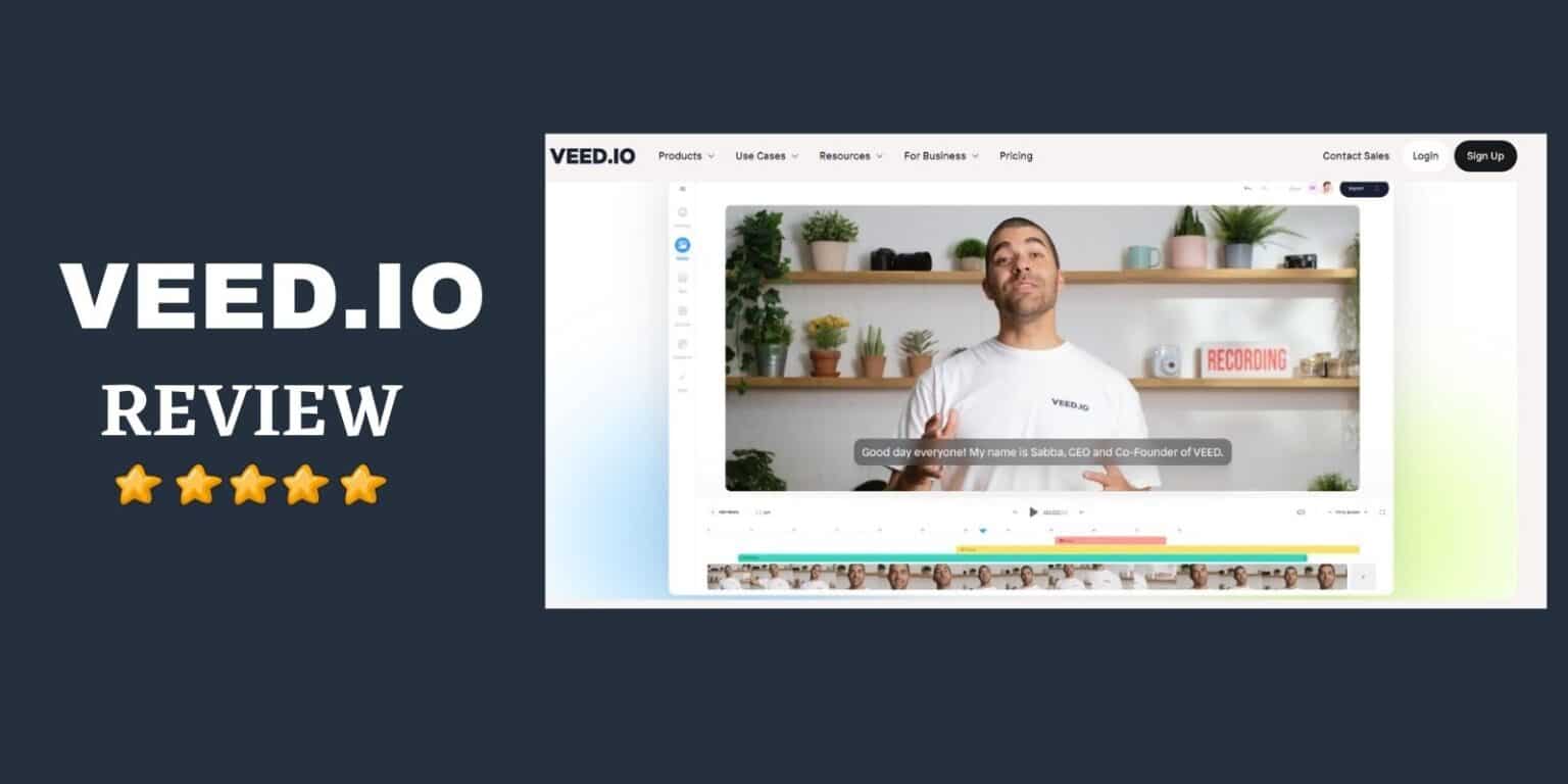 Veed Review 2024 - Is It One of The Best Video Making AI Software?