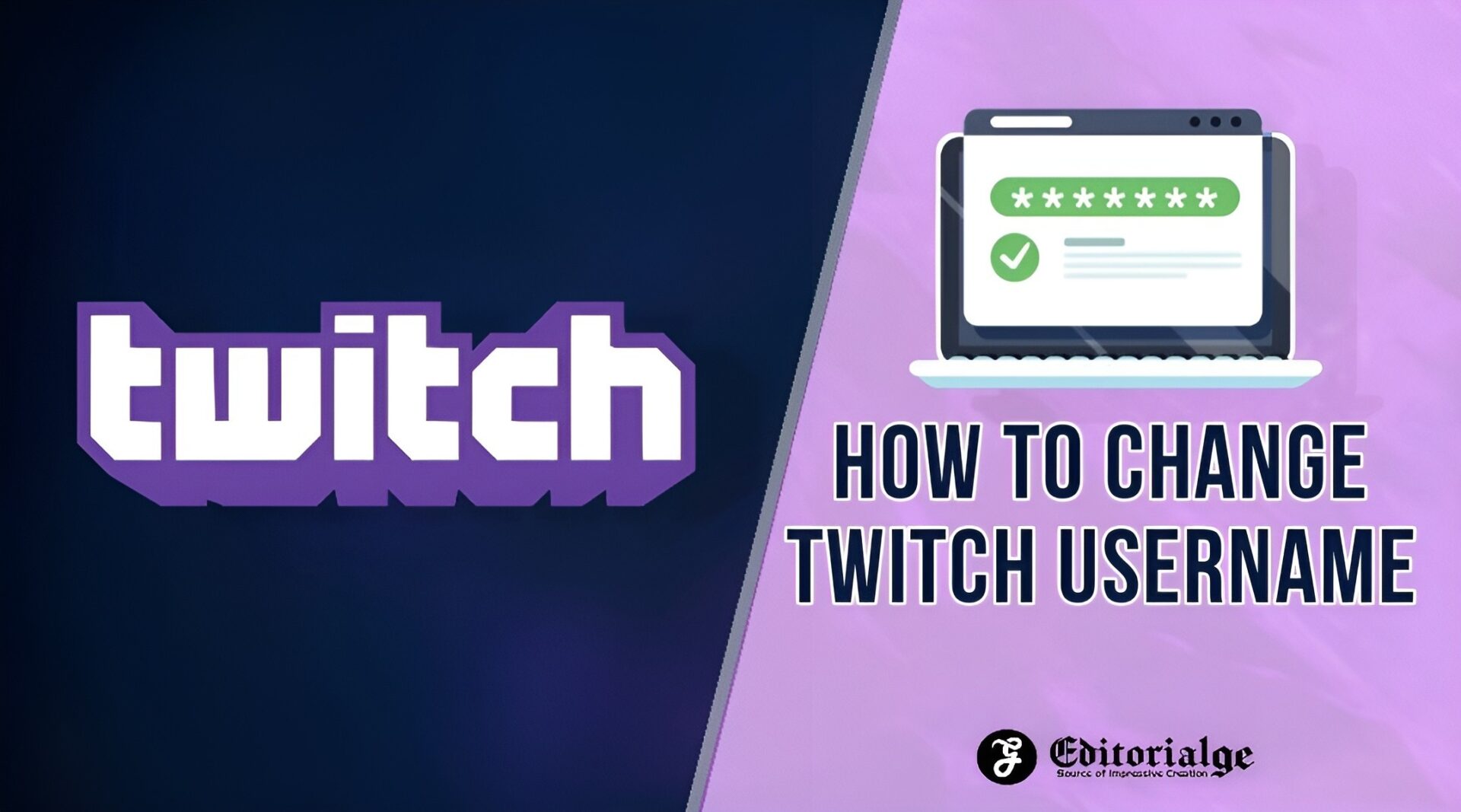 How to Change Twitch Username in 2024 [Step-By-Step Image Guide]
