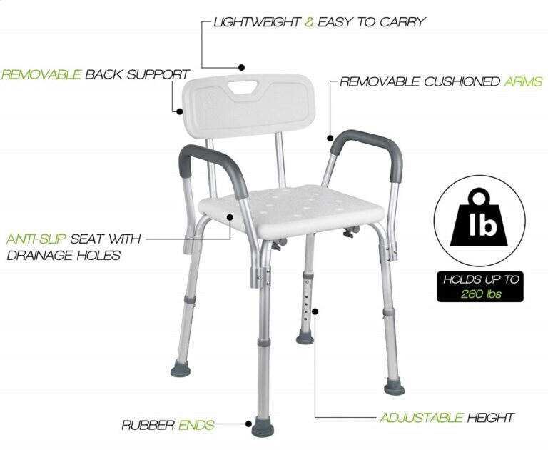The 25 Best Shower Chairs for Safety and Comfort