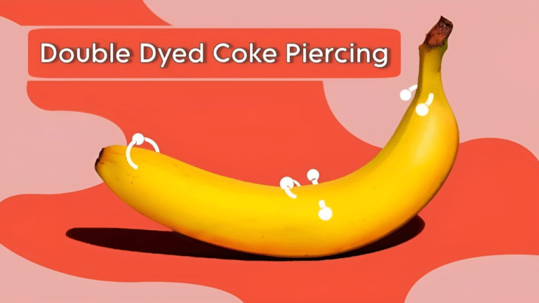 Double Dyed Coke Piercing: The Piercing That's Taking TikTok by Storm