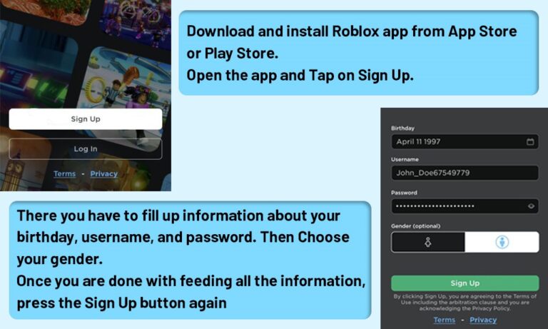 How to Create New Roblox Account in 2024 [Step-By-Step Image Guide]
