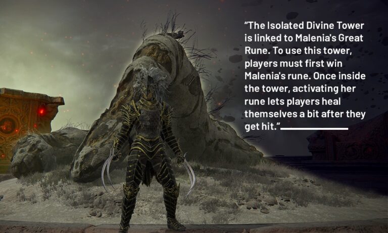 How to Solve the Mystery of the Isolated Divine Tower Elden Ring