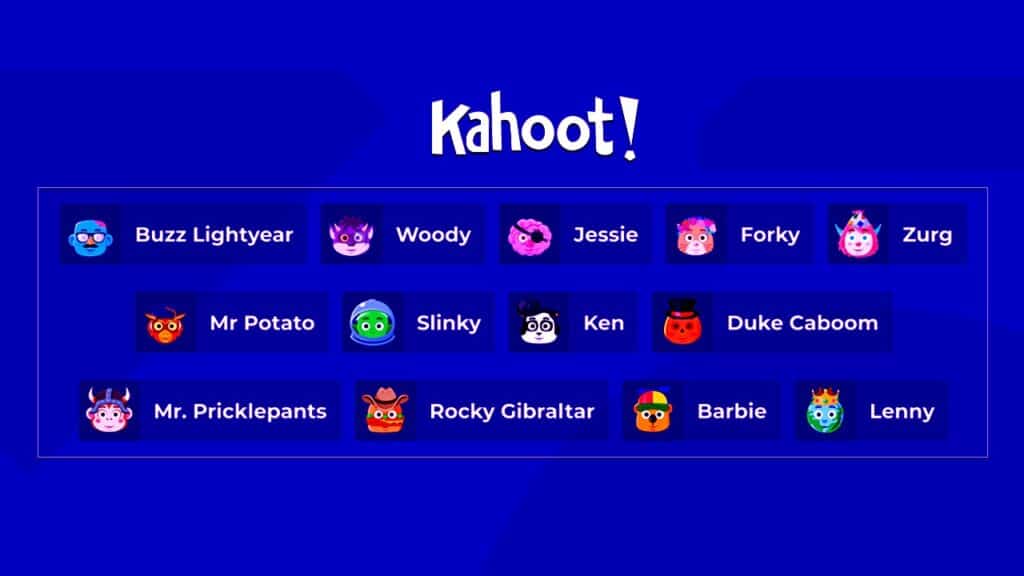 200 Amazing Kahoot Characters Names for Boys and Girls in 2024
