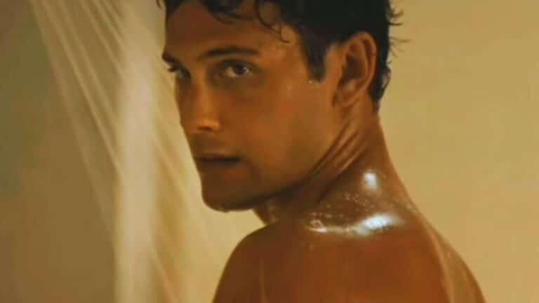 Did Cooper Koch Wear a Prosthetic in the Shower Scene?