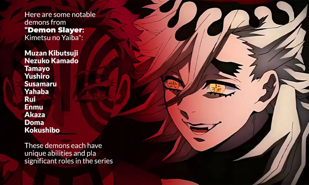 Demon Slayer Demons Names: The Twelve Kizuki and Other Powerful Demons