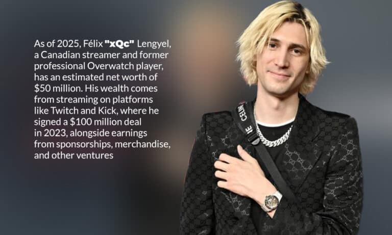 Xqc Net Worth Skyrockets to $50 Million: A Streamer's Rags to Riches
