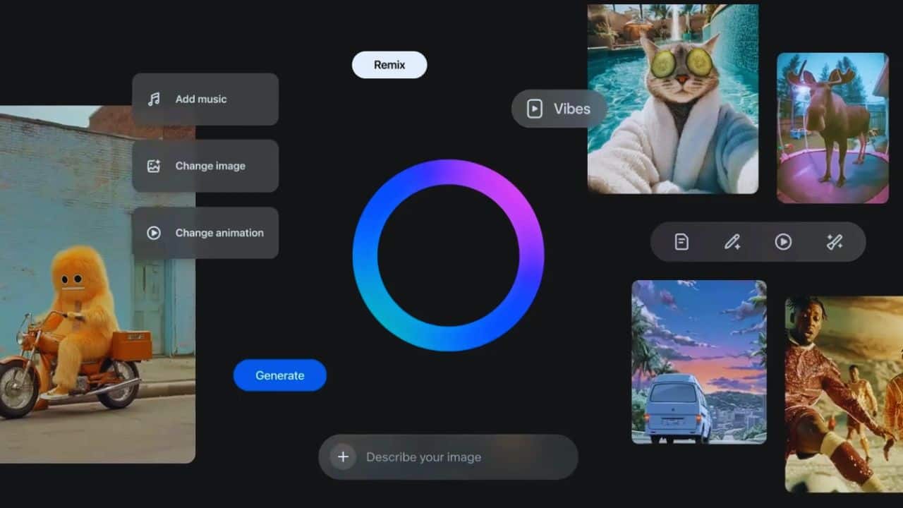 Meta Launches Vibes Feed for AI Video Creation and Sharing